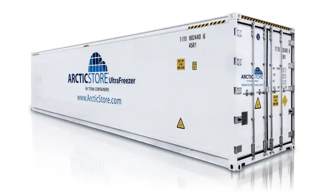 Arctic UltraFreezer — wynajem kontenerów chłodniczych